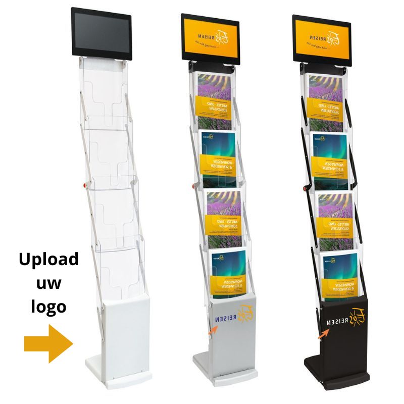 Folderhouder A4 Opvouwbaar met Digitaal Scherm